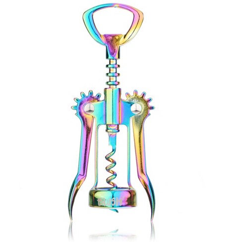 Blush Winged Corkscrew, Iridescent Bottle Opener, Cork Remover, Cute ...