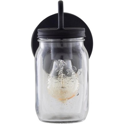 Mark & Day Gurk 9"h X 5"w X 7"d Traditional Black Wall Lights : Target