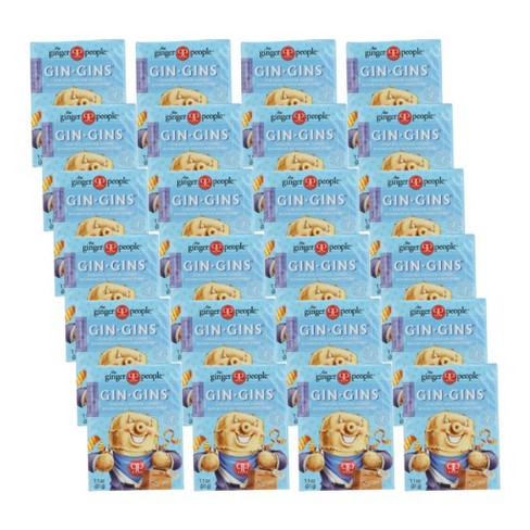 The Ginger People Super Strength Gin-gins Strong Ginger Candy - Case Of ...