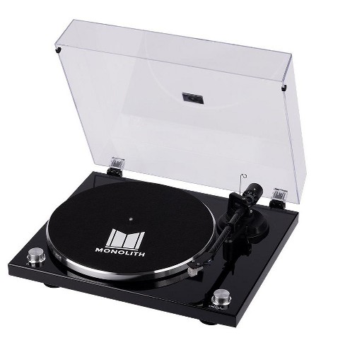 Monolith Belt Drive Turntable With Audio-technica At-vm95e Cartridge ...