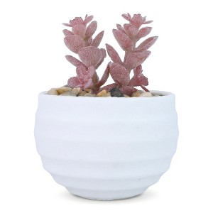 REGALWOVEN Gothic Humanoid Artificial Succulent for Shelf Desk 3.14"H ...