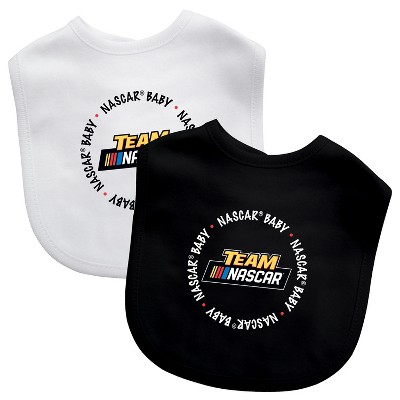 BabyFanatic Officially Licensed Unisex Baby Bibs 2 Pack - NASCAR : Target