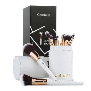Makeup Brushes Set 12 Piece Professional & Beginner Friendly, Soft Syn ...
