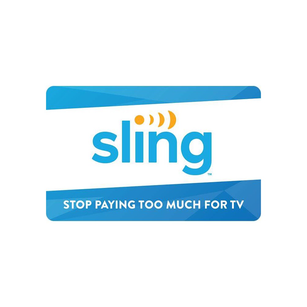 Sling TV Gift Card $25 (Email Delivery) - buy gift Cards & Vouchers ...