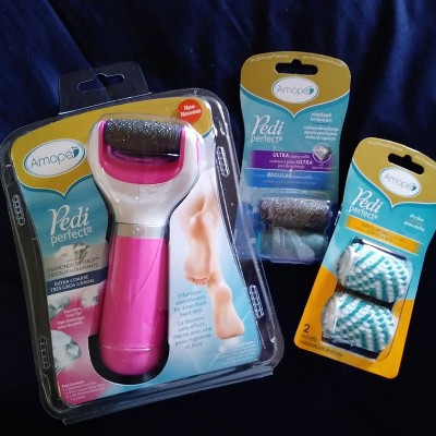 Amopé Pedi Perfect Foot File Ultra-coarse & Regular Coarse Refills ...