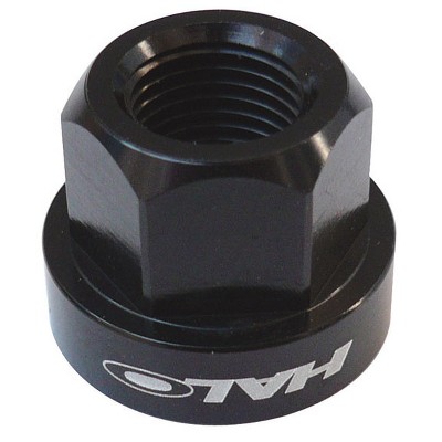 Halo Alloy Axle Nuts, 10mm, Black, Pair : Target