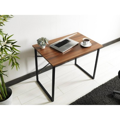 Xiyuyeu Home Office Desk Simple Writing Desk With X-shaped Crossbar And ...
