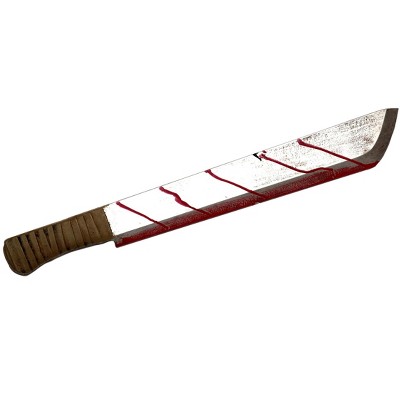 Underwraps Horror Machete Foam Costume Accessory : Target