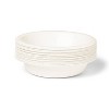 White Disposable Paper Bowls - 30ct - Dealworthy™ : Target