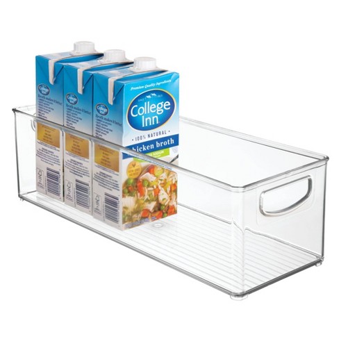 Idesign 16"x6"x5" Kitchen Binz Clear : Target