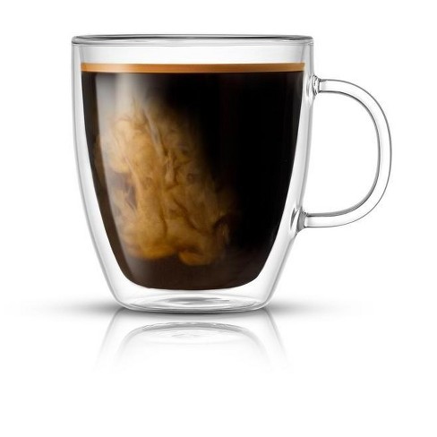 Savor Double Wall Insulated Glass Mugs - 13.5 Oz - Set Of 2 : Target