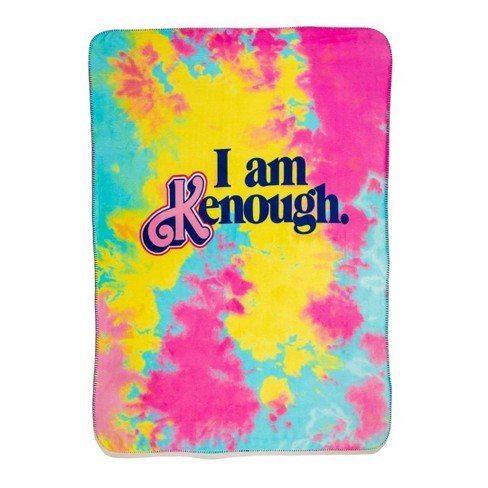 Barbie Kenough Faux Shearling Kids' Throw Blanket : Target