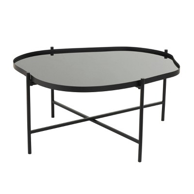 Contemporary Melting Drip Metal And Tempered Glass Melting Drip Coffee ...