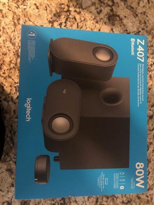 Logitech Z407 Bluetooth Computer Speakers And Subwoofer With Wireless ...