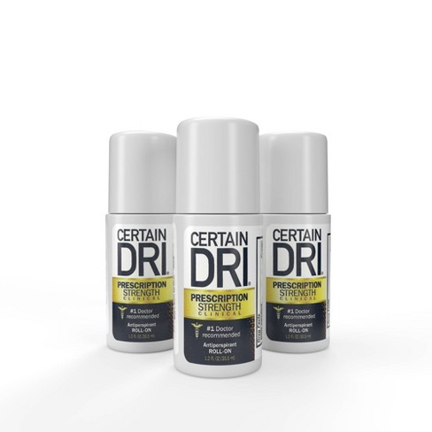 Certain Dri Prescription Strength Clinical Roll-on Antiperspirant ...