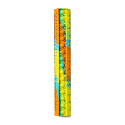 13" Acrylic Ruler Bubble Pop Tie Dye - Up & Up™ : Target
