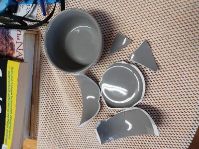 8oz 4pk Stoneware Avesta Mini Bowls Black - Threshold™: Modern Round ...