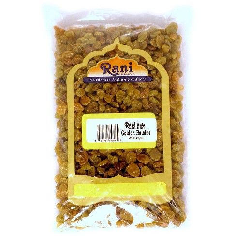 Golden Raisins - 14oz (400g) - Rani Brand Authentic Indian Products ...