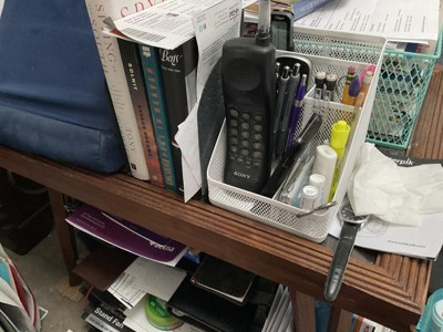 Mesh Medium Desktop Organizer White - Brightroom™ : Target