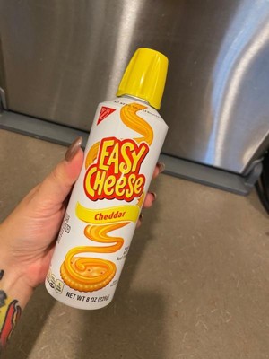Easy Cheese Cheddar Cheese Snack - 8oz : Target