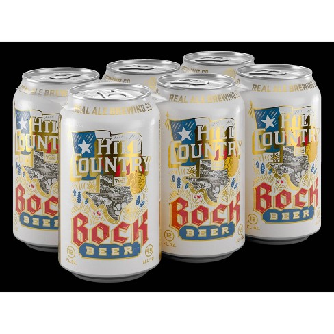 Real Ale Hill Country Bock - 6pk/12 Fl Oz Cans : Target