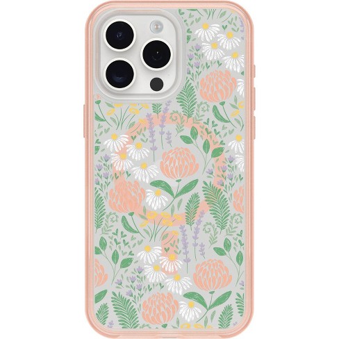 Otterbox Apple Iphone 15 Pro Max Symmetry Series Case With Magsafe - Peachy Bloom : Target