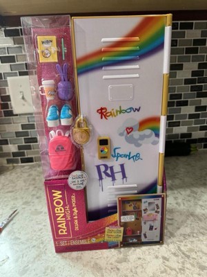 Rainbow High Design & Style Locker Playset With Shelves, Hangers ...