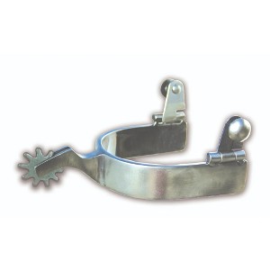 Professional's Choice Equisential Cowgirl Spurs - Polished Steel ...
