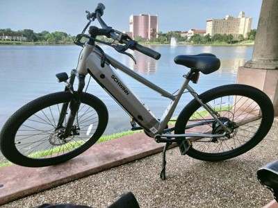 Schwinn Adult Coston Dx 27.5" Step Through Hybrid Electric Bike : Target