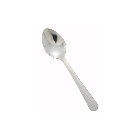Winco Windsor Demitasse Spoon Set, 18-0 Stainless Steel, Pack Of 24 ...