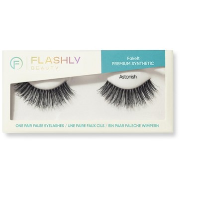 Flashly Beauty - Fakeit Premium Synthetic - False Eyelashes - Astonish ...