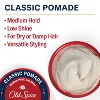 Old Spice Classic Pomade Medium Hold With Low Shine - 2.22oz : Target