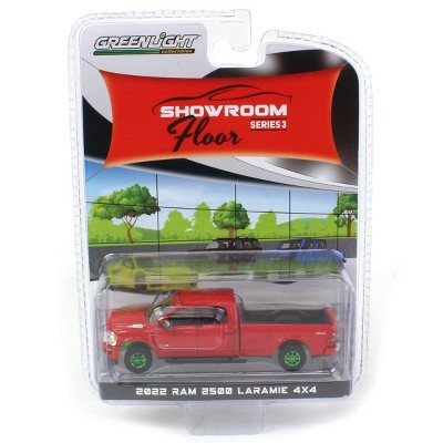 1/64 2022 Ram 2500 Laramie 4x4, Flame Red, Showroom Floor Series 3 ...