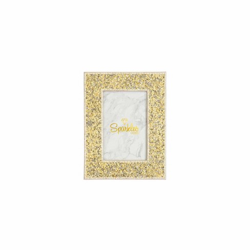 Sparkles Home 4"x6" Luminous Table Picture Frame Champagne: Luxury Glam ...