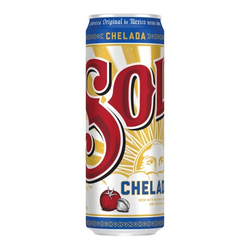 Sol Chelada Beer - 24 Fl Oz Can : Target