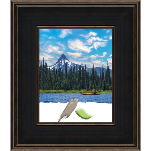 Amanti Art Mezzanine Espresso Wood Picture Frame : Target