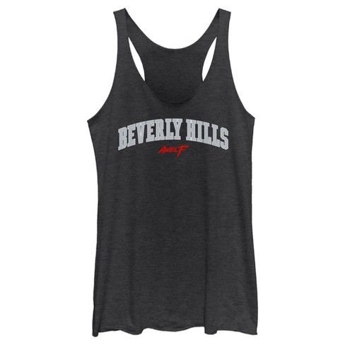 Women's Beverly Hills Cop: Axel F Classic Bold Logo Racerback Tank Top : Target
