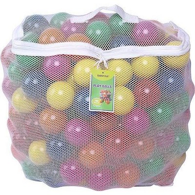 Intex Fun Ballz 100 Multi Colored 3 1/8-inch Plastic Balls (3-pack ...