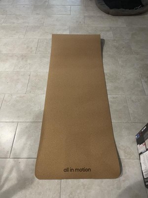Natural Cork Tpe Yoga Mat 5mm Green - All In Motion™ : Target