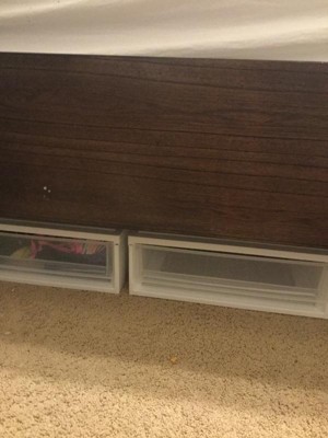 IRIS USA 4 Pack 27.5qt Plastic Under Bed Storage Containers with ...