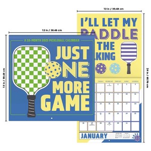 Trends International 2025 Pickle Ball Wall Calendar : Target