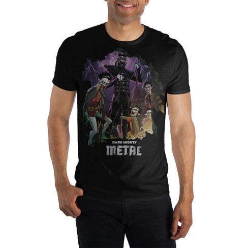 Men's Batman The Dark Knight Metal Shirt-large : Target