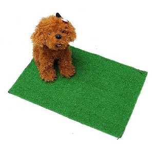 Easy-Clean Indoor Artificial Grass Potty Pad for Dogs, Cats, and Small ...