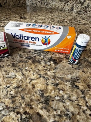 Voltaren Diclofenac Sodium Topical Arthritis Pain Relief Gel Tube - 1.7 ...
