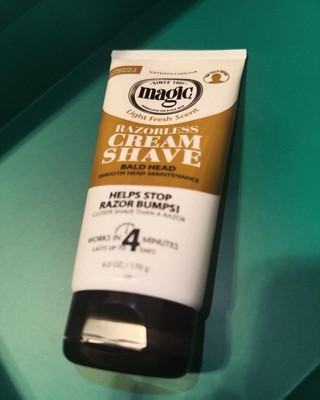 Magic Razorless Shaving Cream For Hair Removal, Bald Head Maintenance ...