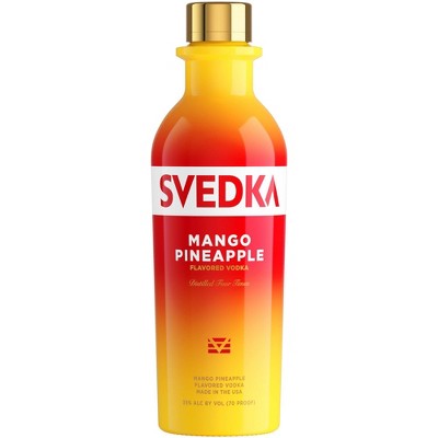 Svedka Mango Pineapple Flavored Vodka - 375ml Bottle : Target