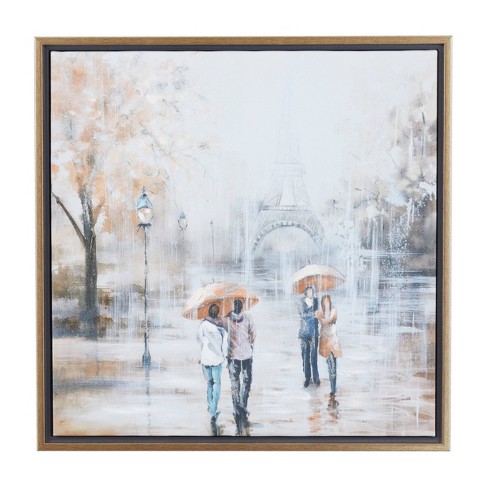 Transitional Polystone People Framed Wall Art - Olivia & May: Vertical ...