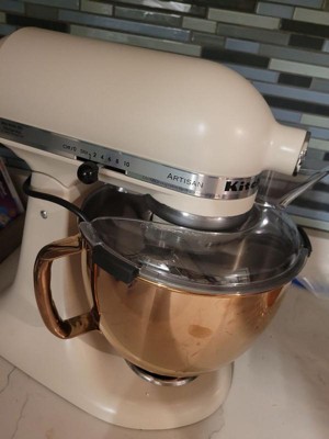 Kitchenaid 5qt 10-speed Stand Mixer With Copper Bowl Fresh Linen ...