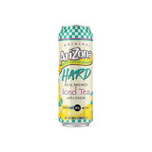 Arizona Hard Iced Tea W/ Lemon - 22 Fl Oz Single Can : Target