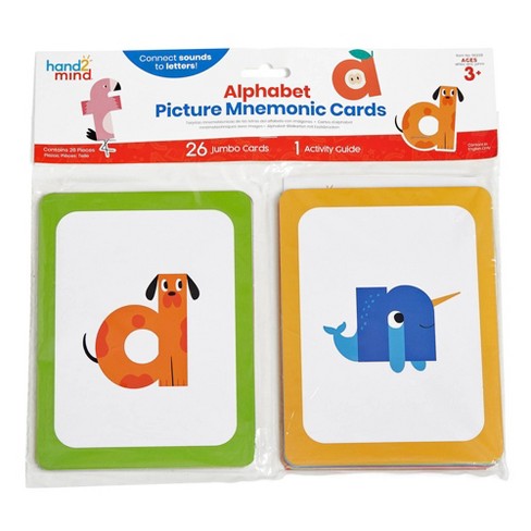 Hand2mind Picture Mnemonic Card Set : Target